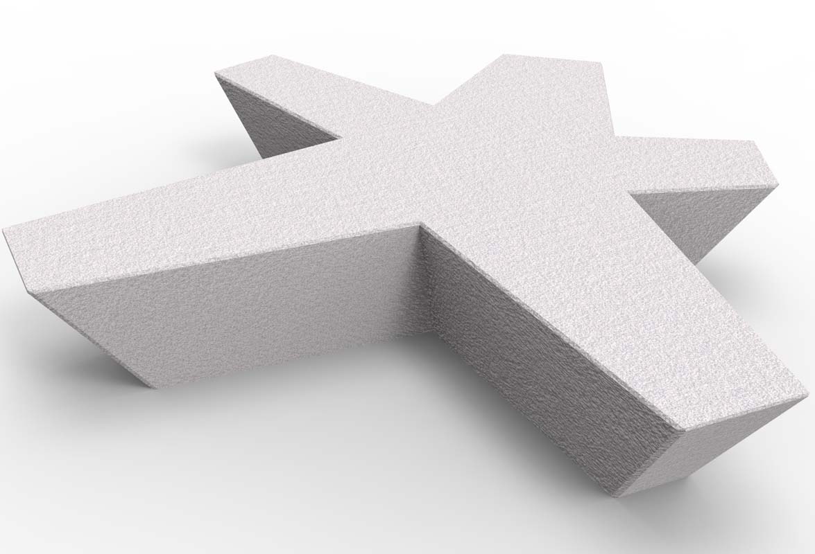 Star Bench | Modern Concrete Benches | Urbancrete